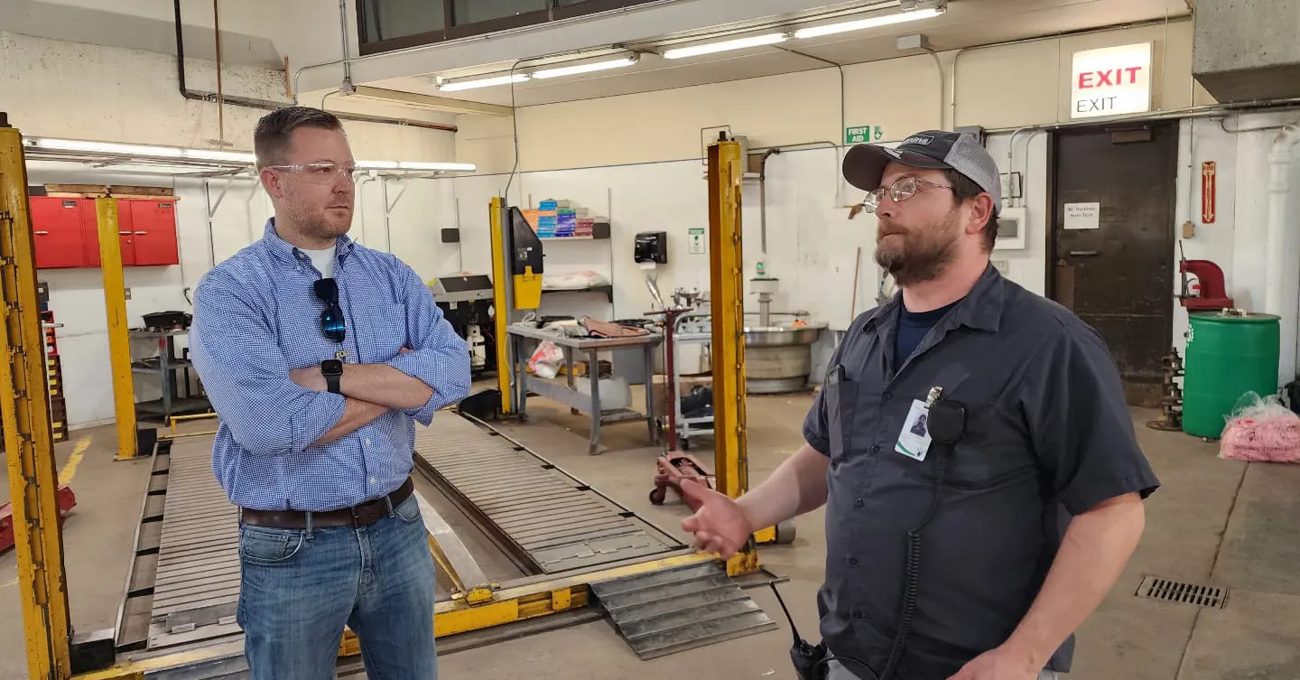 » Rep. Davidsmeyer CTE Guest Participant at Capitol Area Career Center
